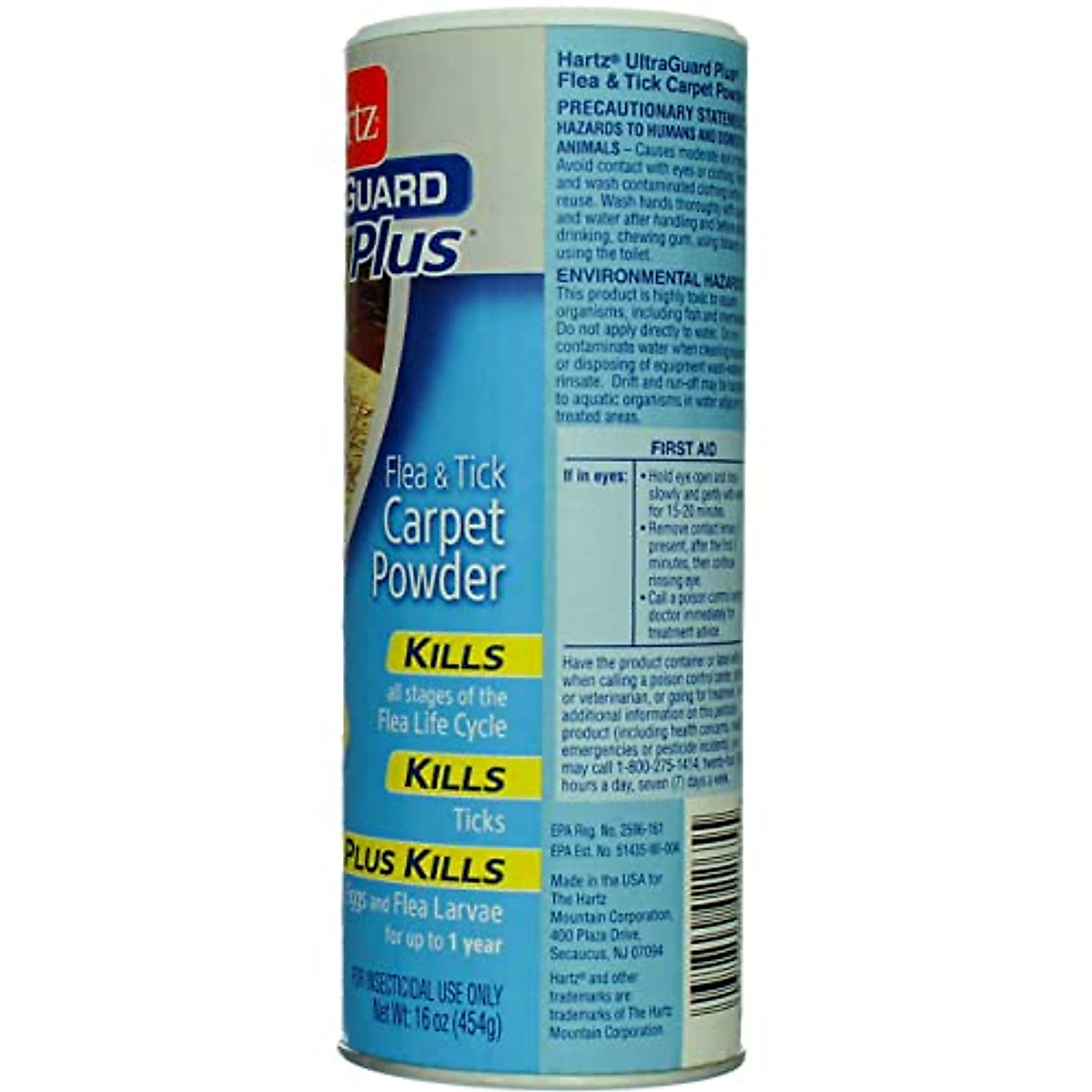 Hartz UltraGuard Plus Flea & Tick Carpet Powder - 16oz