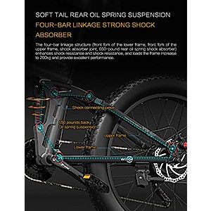 Bezior X PLUS Electric Bike for Adults, Foldable 26"x4.0 Fat Tire Electric Bicycle, 1500w Motor 48V 17.5Ah Removable Lithium Battery, Up to 25 MPH, Shimano 27-Speed Gear and Dual Shock Absorber Ebikes