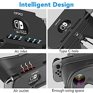 VR Headset Compatible with Nintendo Switch & Nintendo Switch OLED Model, OIVO 3D VR (Virtual Reality) Glasses, Switch VR Labo Goggles Headset for Nintendo Switch