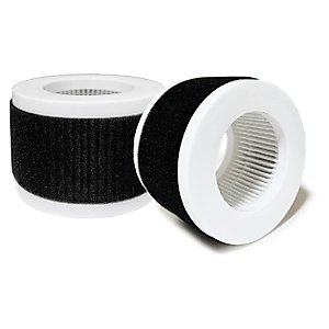 Nispira 2-in-1 True HEPA Replacement Filters Compatible with Pro Breeze Mini Air Purifier PB-P02 PB-P02F, 2 Packs
