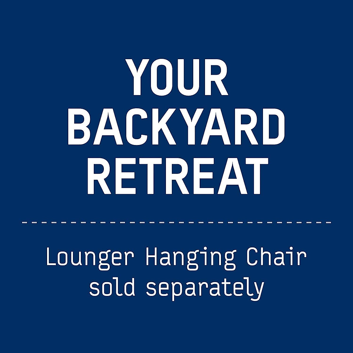 ENO SkyPod Hanging Chair Stand - Stand for 1 Person Backyard Hammock Chair Swing - Outdoor Patio Furniture for Backyard, Lawn, or Balcony - Charcoal