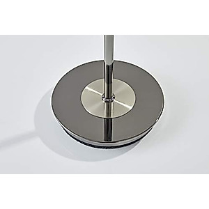 Adesso Home 5120-01 Transitional Two Light Floor Lamp from Metropolis Collection Finish, Black Nickel