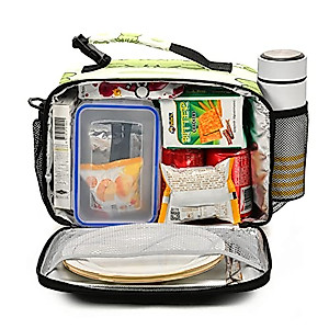 MNSRUU Lunch Bag Cute Frog Insulated Lunch Bag Women Lunch Totes Men Lunch Box with Adjustable Shoulder Strap Lunch Bag for Work Office School Picnic