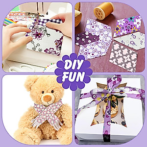 Ganeen 100 Pcs Cotton Fabric Patchwork Quilting Strips 2.56 Inch Precut Patchwork Roll Japanese Style Cotton Fabric Quilting Fabric Strips Craft for DIY Craft Sewing (Exquisite Floral)