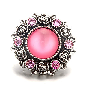 LOVGLISTEN 12pcs 20mm Snap Button Chunk Jewelry Charms Snap Bracelet Accessories for Women (8)