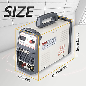 LA LASTON CUT-55 IGBT Plasma Cutter,Dual Voltage 110V/220V （60HZ）Non-Touch Pilot Arc P-60 Torch 1/2'' Clean Cut Max 20MM Plasma Cutting Machine.