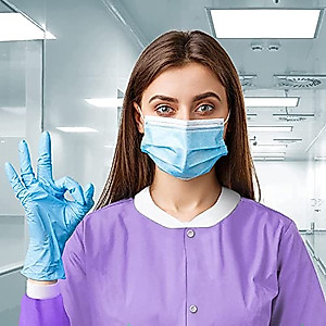 AMZ Medical Supply Disposable Lab Coat Small, Pack of 10 Purple Disposable Lab Coats for Adults, 45 gsm SMS Painting Lab Coat Disposable with 3 Pockets, Snaps, Cuffs, Unisex Lab Coats Disposable