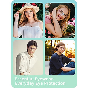 LianSan Oversize Anti-Fog Safety Goggles for Nurses, Z87.1 Certified Safety Glasses for Women, Square UV Protection Rainbow