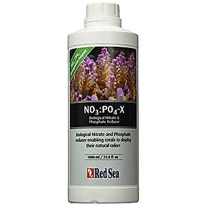 Red Sea Fish Pharm ARE22204 NO3:PO4-X Biological Nitrate and Phosphate Reducer for Aquarium, 1-Liter