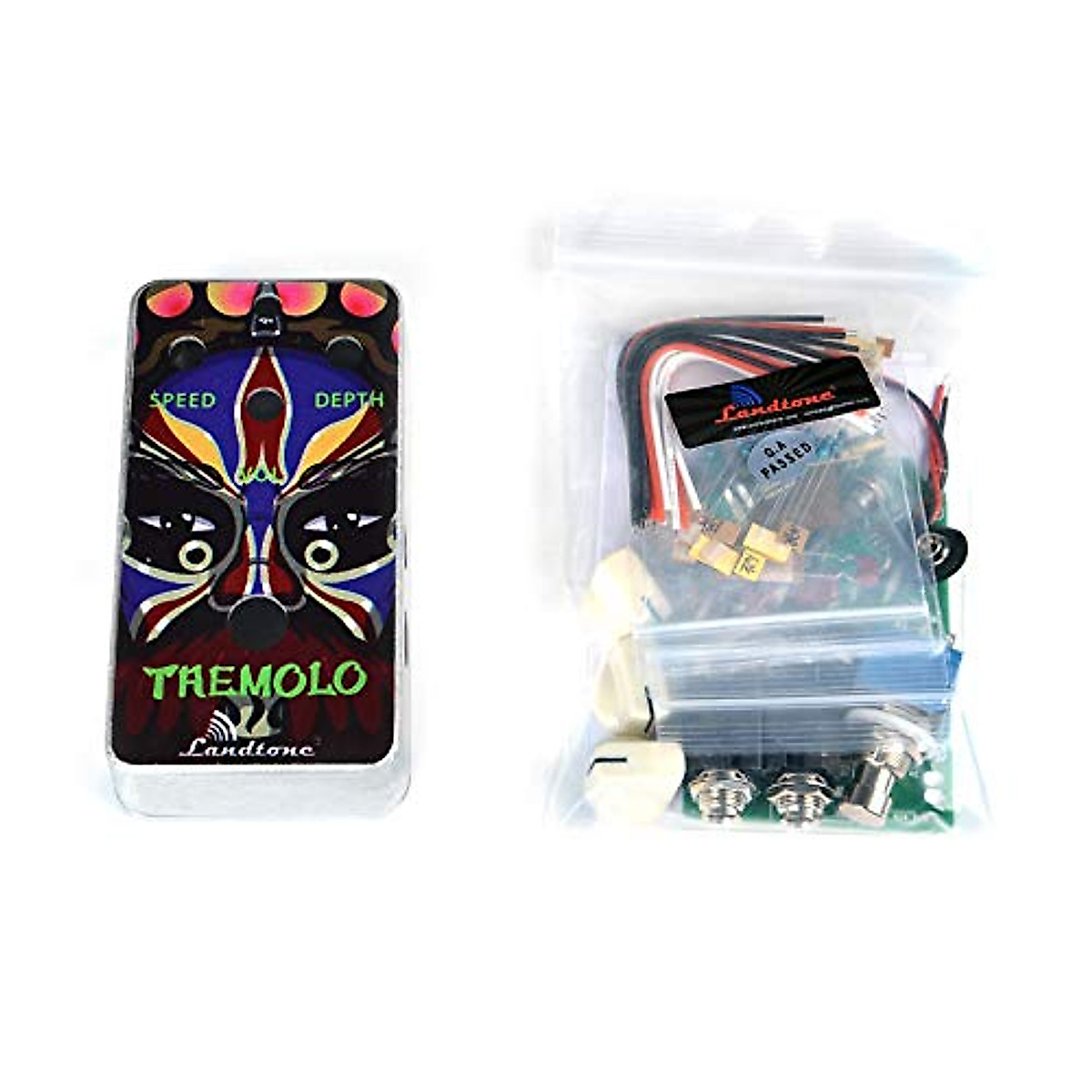 Build Your Own Tremolo Effects Pedal kits with 1590B Box