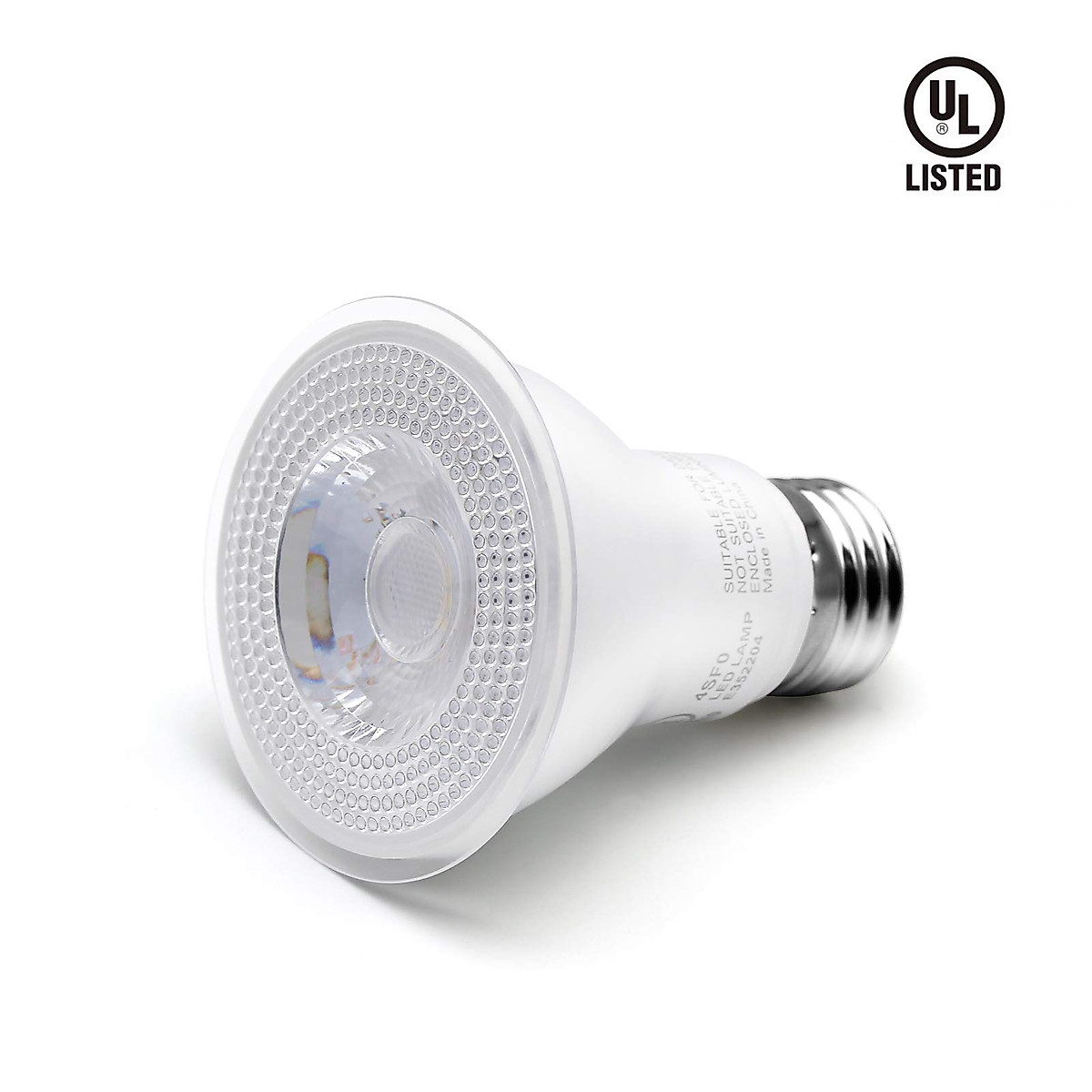 YGS-Tech PAR20 LED Bulb, 7W Dimmable Flood Light Bulbs (50W Equivalent), LED Spotlight Bulb, 3000K Warm White, 500 Lumens, E26 Base, Indoor/Outdoor - UL Listed, 6 Pack