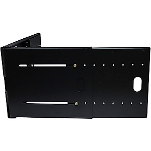 Ares Vision 19 Inch Wide 4U Heavy Duty Steel Extendable Wall Mount Bracket Rack for Network Equipment (4U)