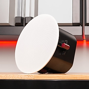 Pure Resonance Audio C6 6.5" 2-Way Ceiling Loudspeaker 30 Watt 70V/100V/8 Ohm (4 Pack)