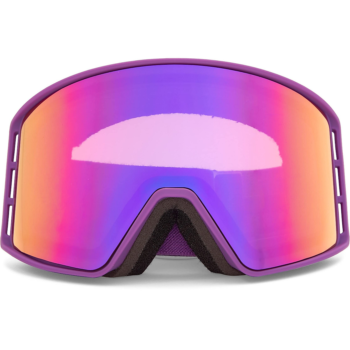 VonZipper Unisex Mach Snow Sport Goggle Sunglasses - Plum Satin | Grey Rose