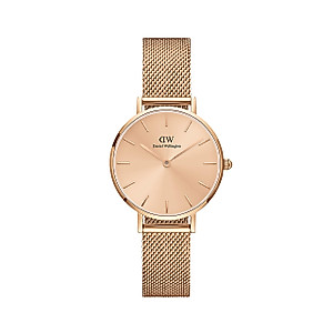 Daniel Wellington Petite Unitone 36mm Unisex Watch, Japanese Quartz Movement Classic Stainless Steel (316L) Rose Gold Watches for Men and Women