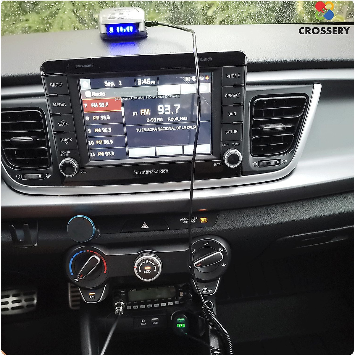 Radar Detector Power Cord with Dual USB Charger Ports - Replacement Power Adapter Compatible with Valentine One, Escort, Passport, Uniden R3/R4/R7/R8, and Beltronics Radar Detectors