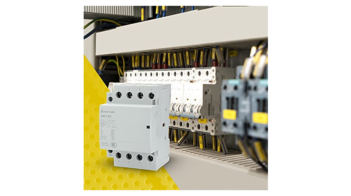 Shopcorp 40 Amp 4 Pole Silent Contactor - 110V Coil