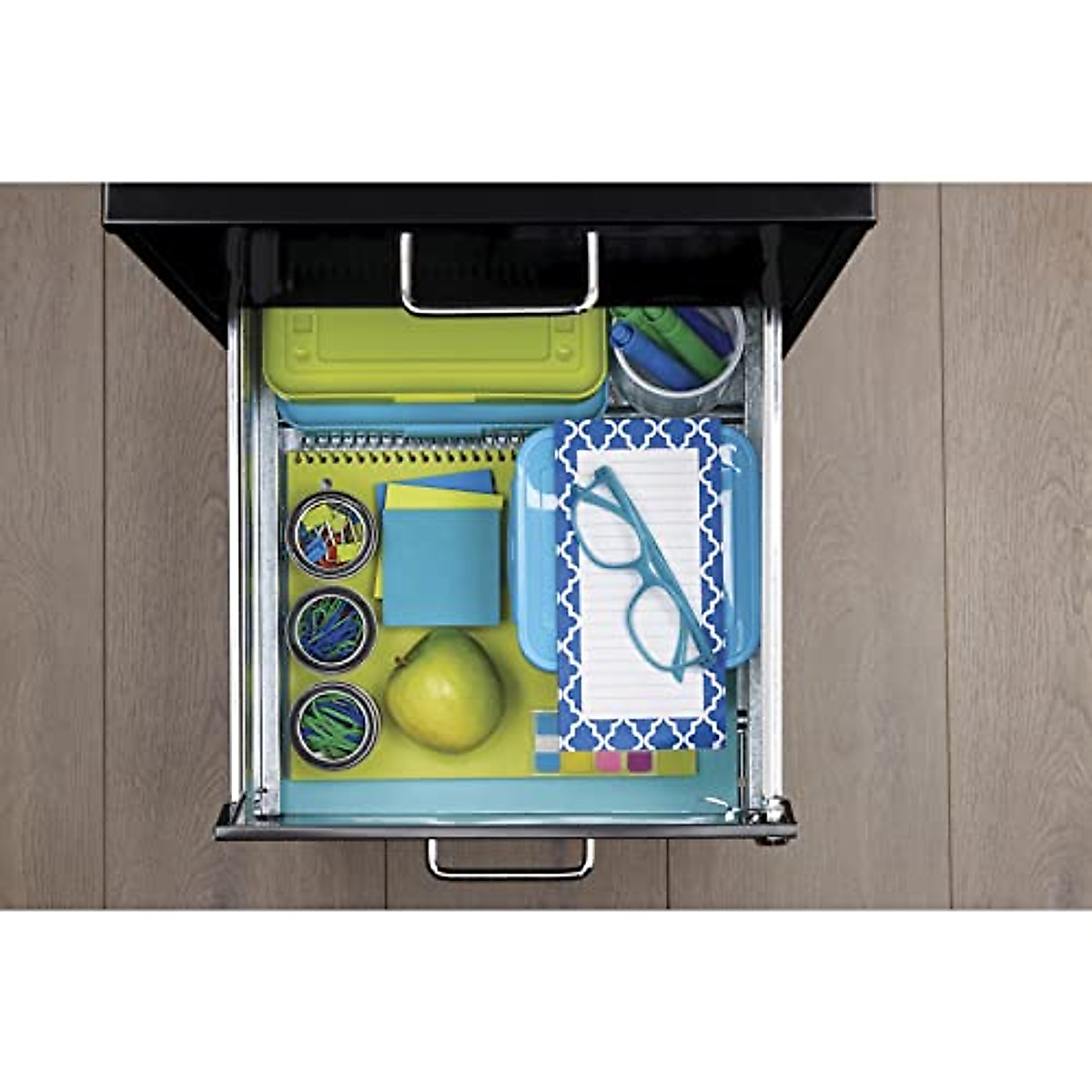 Lorell File Cabinet, Black -