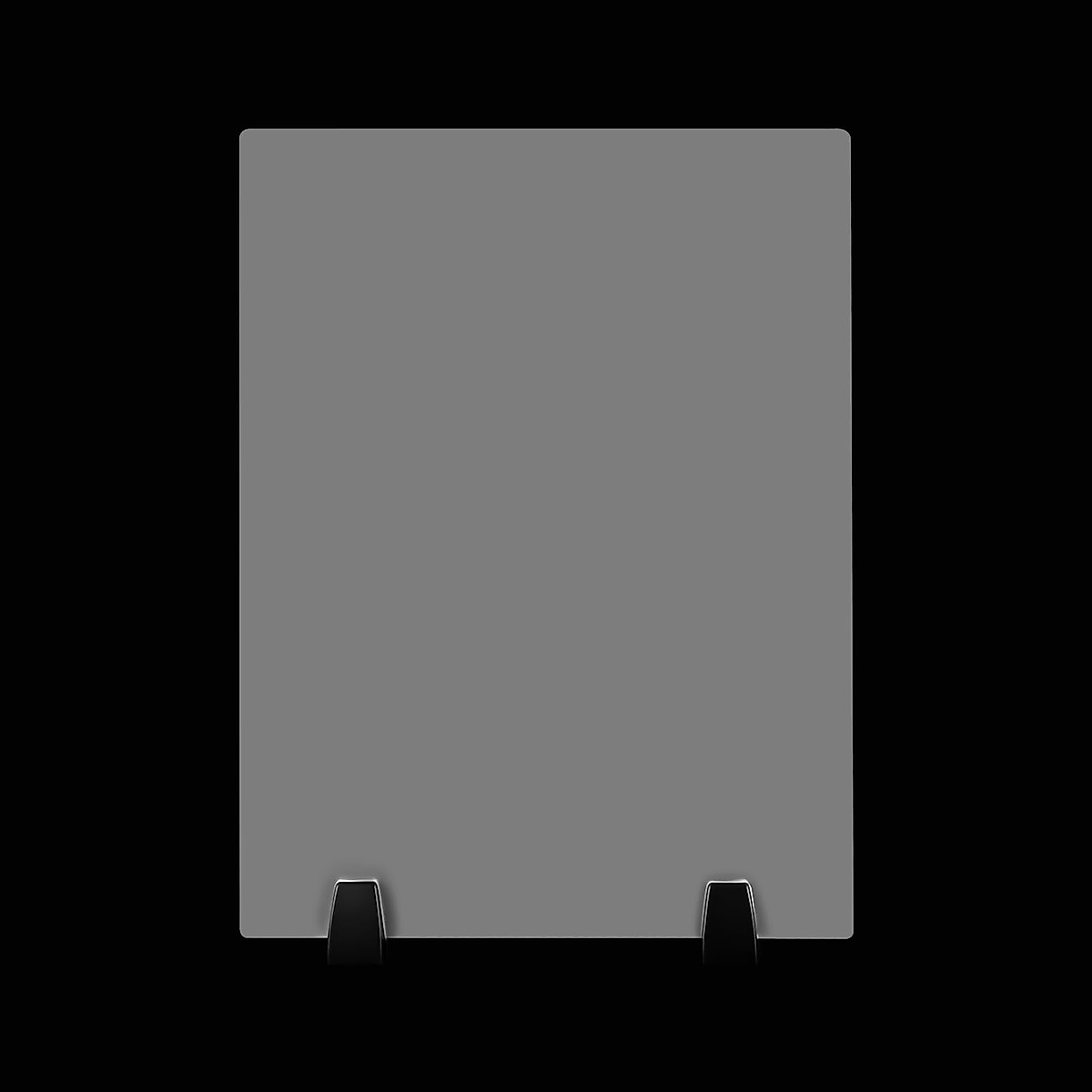 2 Pack Desk Privacy Panels,Modern Dual Frosted Plexiglass 24 x 18 inch Clamp-on Desk Privacy Panels,Acrylic Cubicle Desk Dividers,Office Partitions (24 in x 18 in)