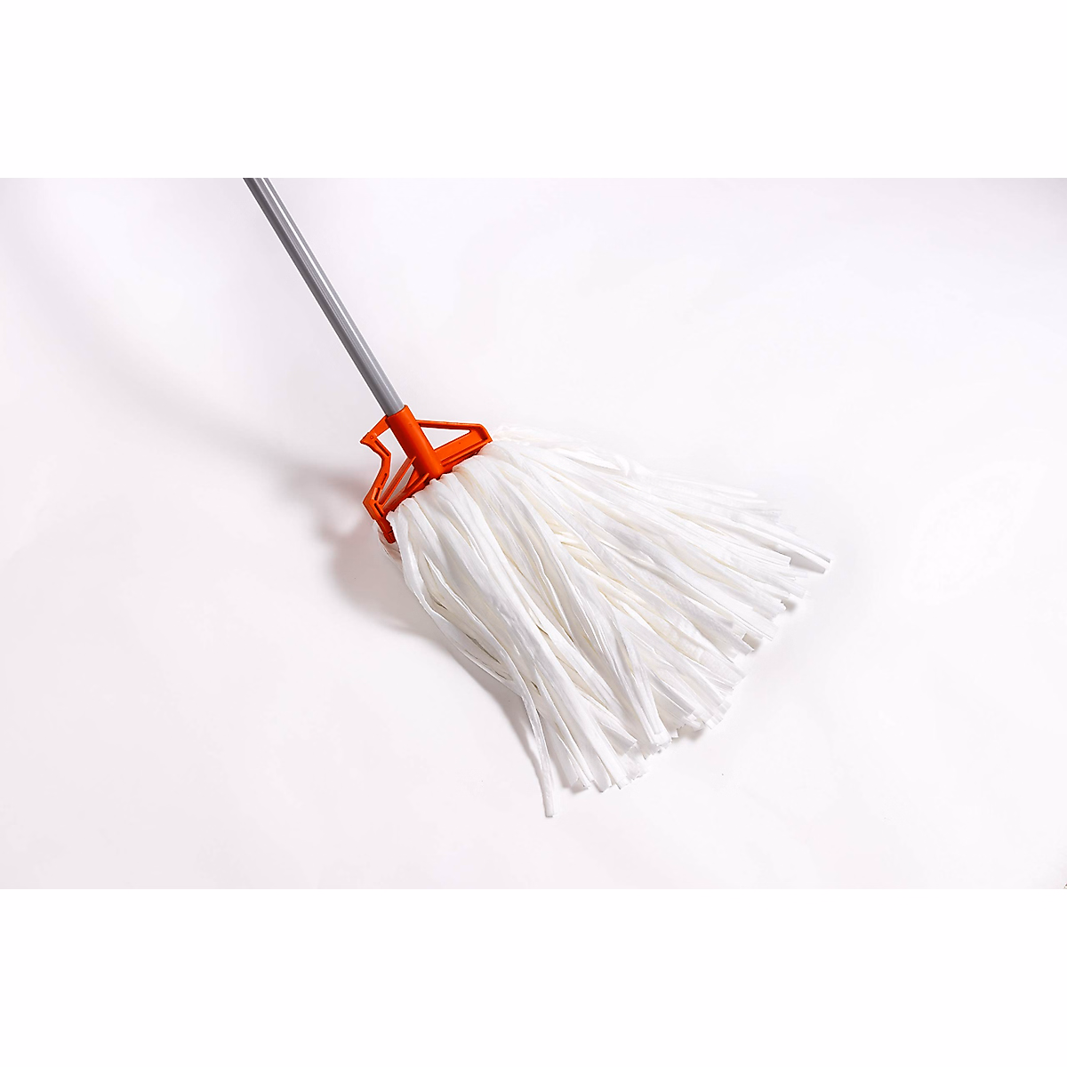 Wet Mop Holder with Plastic Handle (Box of 12) 100% Made in USA.