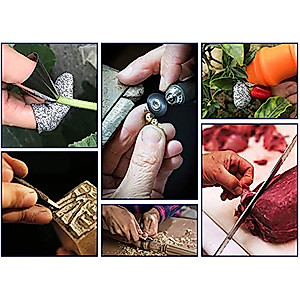 JADE KIT 12 PCS Finger Cots Cut Resistant Protector, Finger Covers for Cuts, Gloves Life Extender, Cut Resistant Finger Protectors for Kitchen, Work, Sculpture, Anti-Slip, Reusable