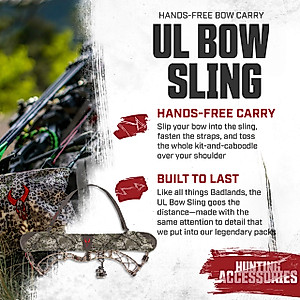 Badlands UL Bow Sling, Approach