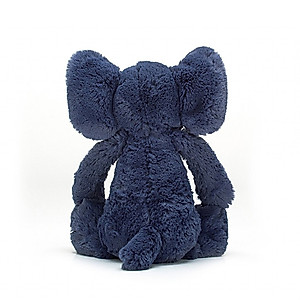 Jellycat Bashful Blue Elephant Stuffed Animal, Medium 12 inches | Elephant Plush Toy | Classic Children's Gift