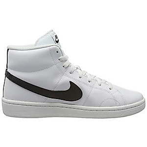 Nike Men's Court Royale 2 MID Running Shoe, White Black White Onyx, 11 Narrow