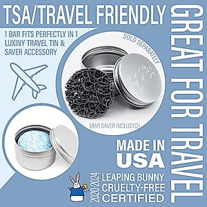 Luxiny Bay Rum Shampoo Bar are Vegan, Sulfate Free, and Made in USA. Our 3 in 1 Men's shampoo Bar is great for all Hair types. Get up to 60 Washes at Home or as a Travel Shampoo