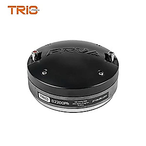 PRV AUDIO Compression Driver D2200Ph - 2 Inch Exit Phenolic Compression Driver for High Vocals - Pro Car Audio Systems