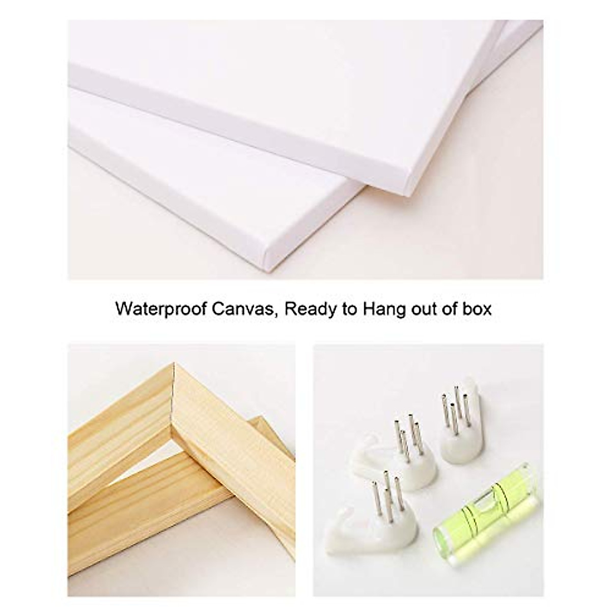 Biuteawal Superstition Mountains Sunset Wall Art Arizona Western Desert Cactus Landscape Paintings Canvas Art Print Nature Pictures for Home Wall Decoration Ready to Hang