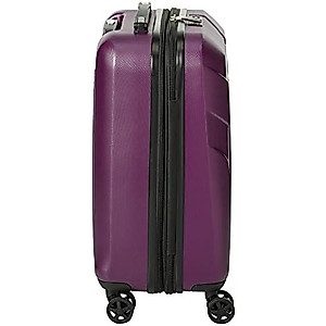 Samsonite Frontier Spinner Ladies Small Purple Polycarbonate Luggage Bag TSA Approved Q12050001