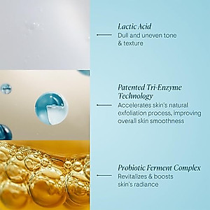 ELEMIS Dynamic Resurfacing Facial Pads, 60 Count – Gentle Skin Smoothing Pads with Tri-Enzyme Technology, Probiotic Ferment & Lactic Acid, Exfoliating Pads for Dull, Dry, Flaky Skin & Uneven Texture