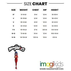 Miraculous Ladybug Little Girls 2 Pack T-Shirts Polka Dots Black/Red 5