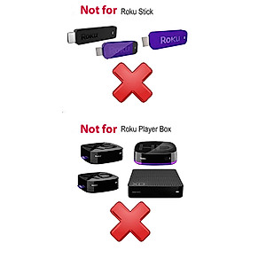 Remote Control Compatible with All Element Roku TV E4SW5017RKU E4SW5518RKU E2SW6518RKU E4SW6518RKU E4SC4018RKU E4SC5018RKU Smart 4K Ultra HDTV