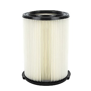 Standard Wet/Dry Vac Filter VF4000 for ridged Vacs 5 Gallons and Larger Vacuum Cleaner, Replacement VF4000 Filter,also fit craftsman 17816,1 Pack