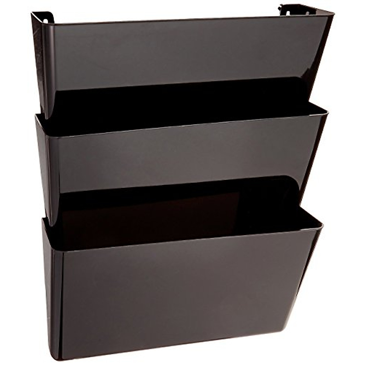 DEFLECT-O Conversion File Jackets And Pockets, (DEF93604), Black, Pack of 1