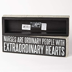 Primitives by Kathy 31138 Nurses are Extraordinary Box Sign