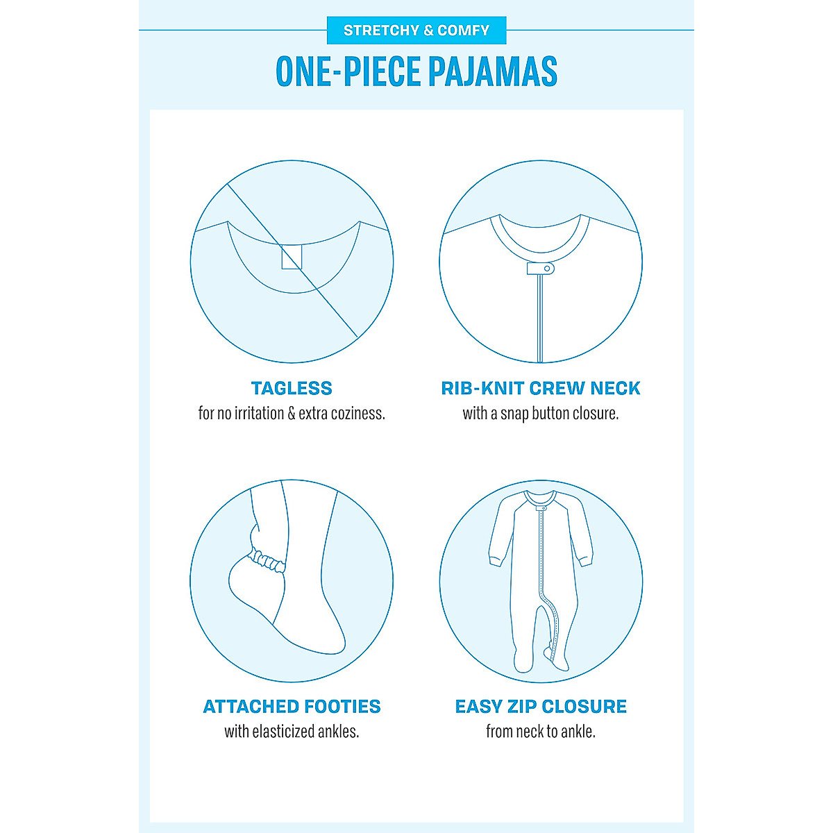 The Children's Place Baby and Toddler Boy Snug Fit Cotton Zip-Front One Piece Pajama 2-Pack, Dino Truck-2 Pack, 9-12 Months