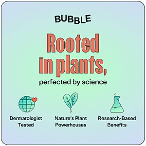 Bubble Skincare Bounce Back Balancing Facial Toner Mist - Hydrating Toner Spray + Pore Minimizer Made with Sea Water and Niacinamide to Help Improve Texture & Radiance (55ml)