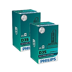 PHILIPS Xenon X-TremeVision Gen2 +150% D3S HID Xenon Bulbs Set Of Two (2)