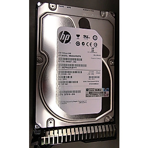 HP 653948-001 2TB hot-plug dual-port SAS hard disk drive - 7,200 RPM, 6Gb/sec transfer rate, 3.5-inch large form factor (LFF), Midline, SmartDrive Carrier (SC) - Not for use in MSA products