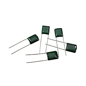 Cermant 20pcs 0.1uf 100V Polyester Capacitor 2A104J 100nf Mylar Film Capacitor CL11 Electrolytic Capacitors for TV, LCD Monitor, Game