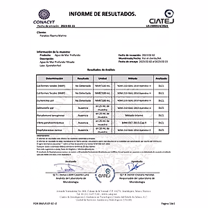PANAKOS DEEP SEAWATER HYPERTONIC Original Rene Quinton Formula 5.28 Gallon