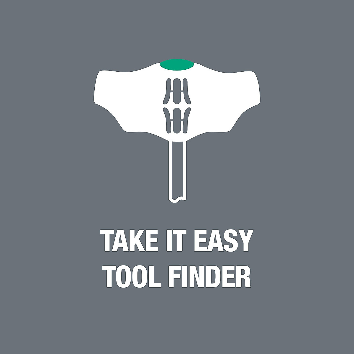 Wera 5023452001 467/7 TORX HF Set 1 Screwdriver Set T-Handle TORX Screwdrivers with Holding Function, 7 Pieces