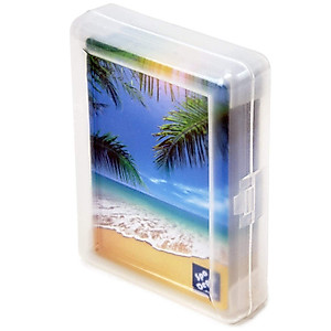 Spa Depot Waterproof Playing Cards - Tropical Paradise - Washable Flex-Vinyl Plastic Poker Deck