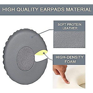 Replacement OE2 Ear Pads Earpads Cushion Ear Cups Compatible with Bose OE2 OE2i Soundtrue SoundLink On-Ear Headphones (Grey)