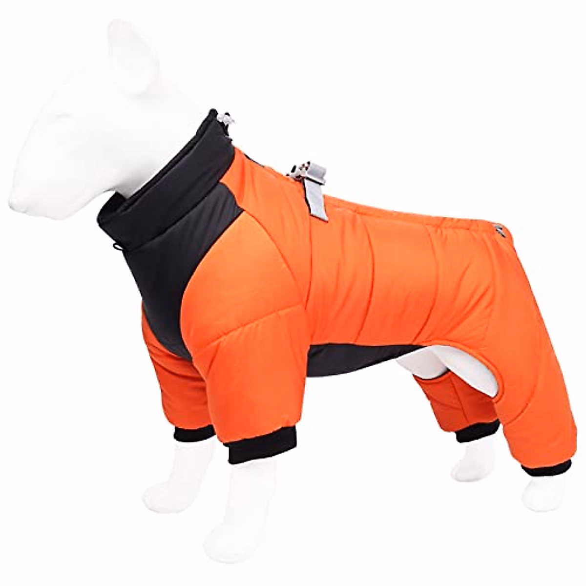 Dog Jacket Windproof Keep Warm Reflective Puppy Dog Outdoor Four-legged Coat Pet Clothes Dog Jacket