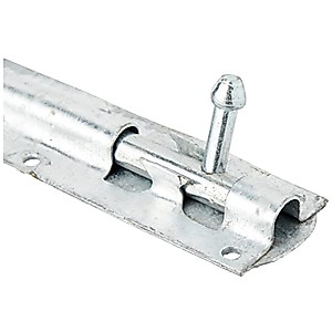 TIMCO Straight Tower Bolt - Hot Dipped Galvanised - 6" - Great for securing Flush Fitting Gates and shed Doors in a Closed Position, Adding Increased Security - One Bolt in a Pack.