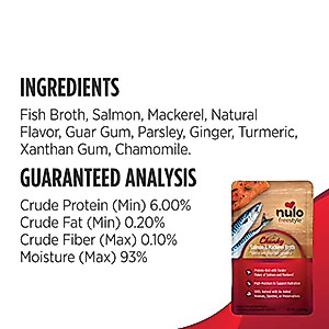 Nulo Freestyle Cat & Kitten Wet Cat Food Broth, Premium All Natural Grain-Free Cat Food Topper with No Added Minerals or Preservatives and High Animal-Based Protein